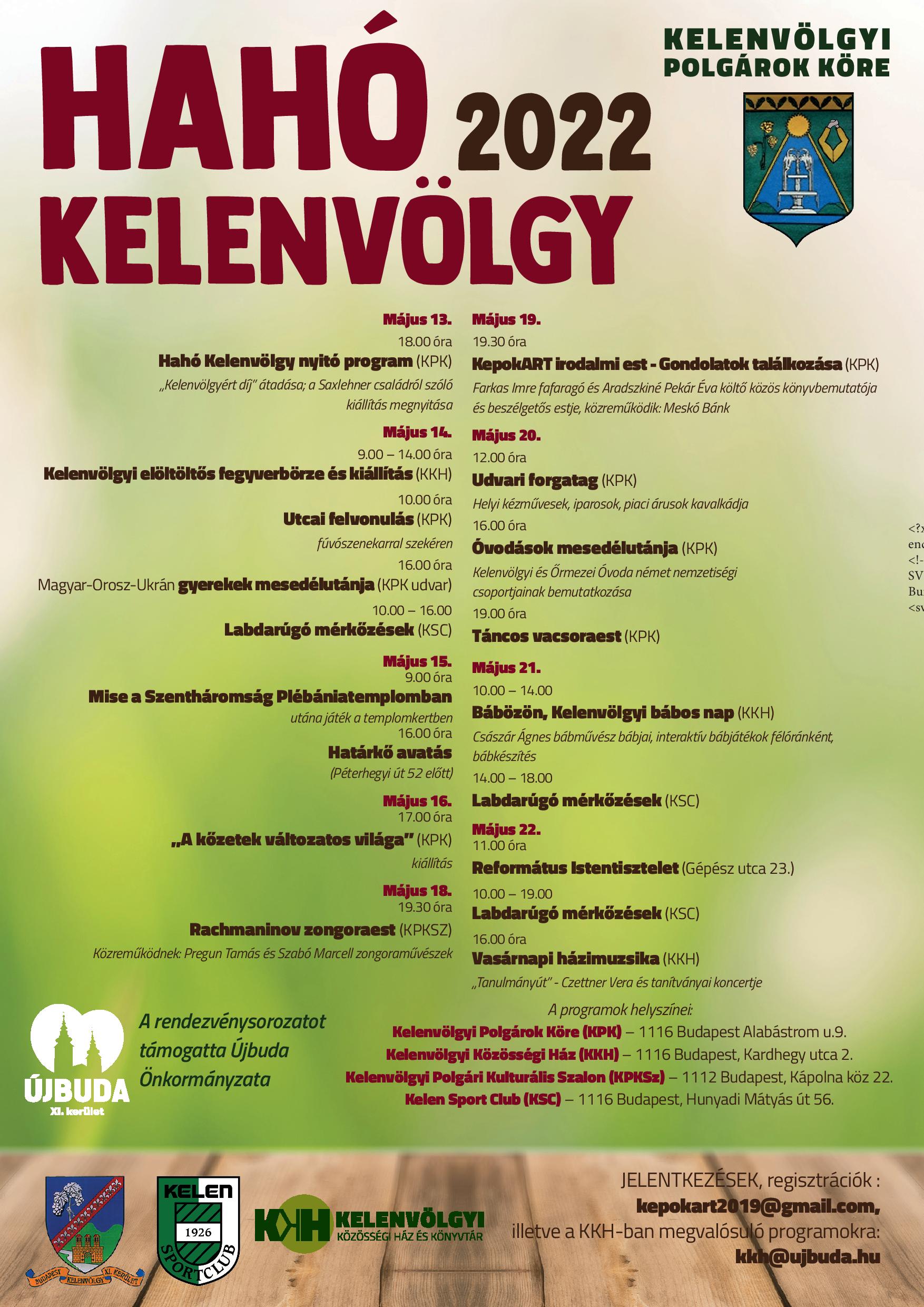 Hahó Kelenvölgy 2022 | Kultúra